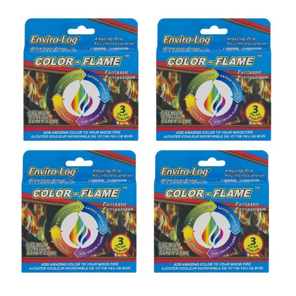 Enviro-Log | Other | 4 Envirolog Colorflame Add Color To Firelog Or ...